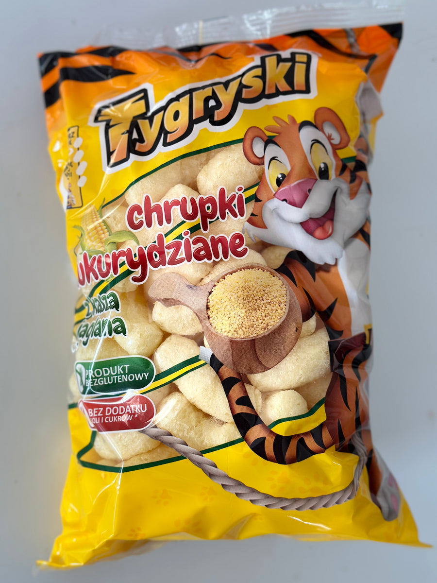 Corn Puffs Tygryski Poland sugar free – LanaNova.Store