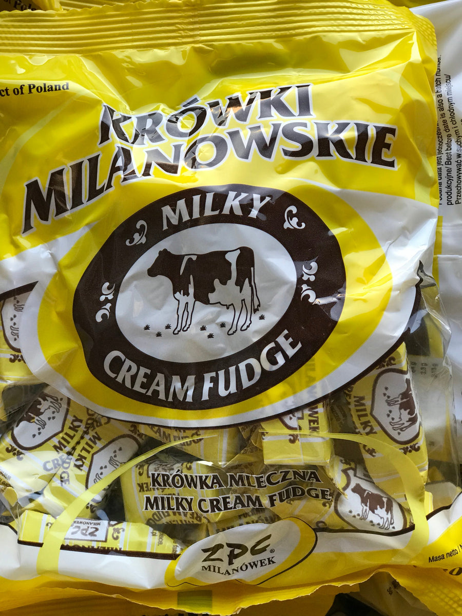 Luxury Cream Fudge Milky Krowka Milanowek 300g Poland - Конфеты "Коров ...
